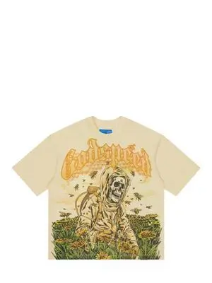 GODSPEED Save The Bees Cotton T-shirt Neutrals
