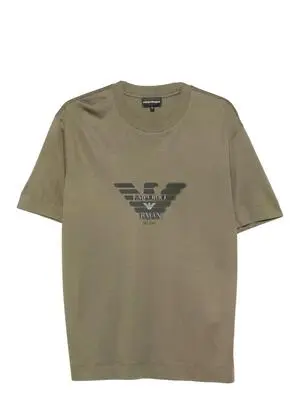Emporio Armani Logo-print T-shirt - Green