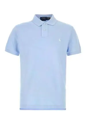 Polo Ralph Lauren Polo Pony-embroidered Cotton Polo Shirt - Blue