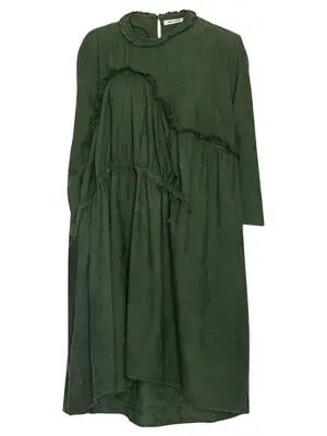 HENRIK VIBSKOV Bon Chalant Gathered-panel Midi Dress
