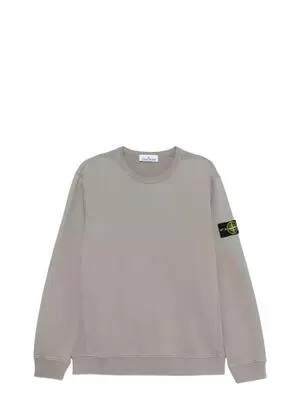 Stone Island Logo-patch Sweatshirt - Grey