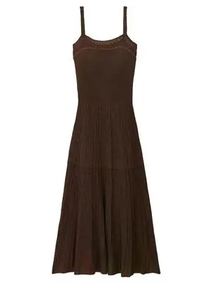BA&SH Ba&Sh Noto Crochet-Knit Maxi Dress