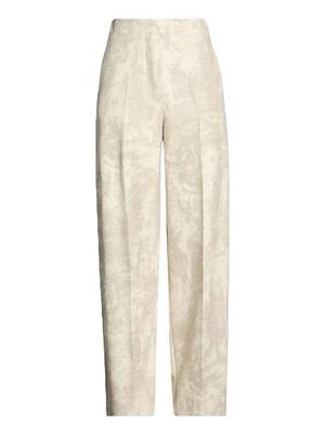 ALYSI Pants Size Virgin Wool, Polyamide - Beige