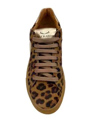 VOILE BLANCHE Capri Leopard-print Sneakers - Neutrals