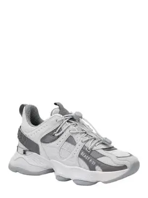 PLEIN SPORT Runner Beast X-01 Panelled Sneakers - Grey