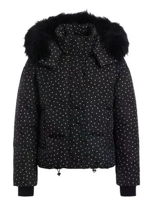 P.A.R.O.S.H Star-print Hooded Puffer Jacket