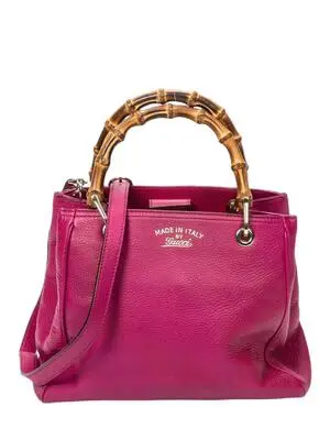 Gucci Bamboo Shopper Tote Bag - Pink