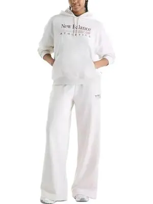 NEW BALANCE Trackside Logo-print Drawstring Track Pants - Neutrals