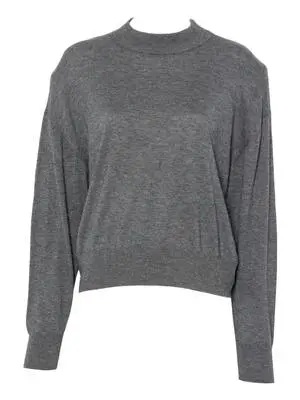THE FRANKIE SHOP Rue Padded-shoulder High-neck Sweater