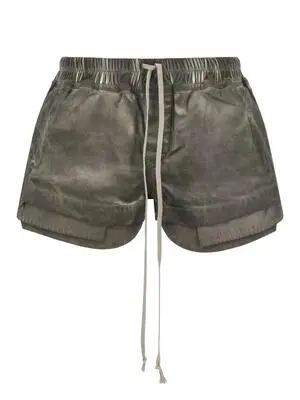 RICK OWENS Fog Boxers Drawstring Shorts
