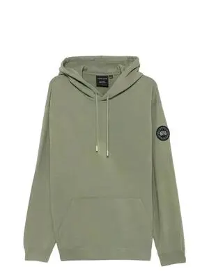 Canada Goose Logo-patch Hoodie - Green