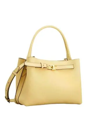 TOD'S Tim Top-handle Mini Bag Yellow