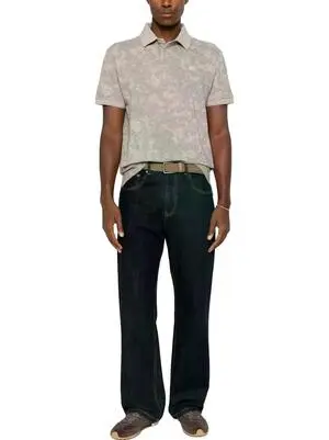 Etro Paisley-print Polo Shirt - Neutrals