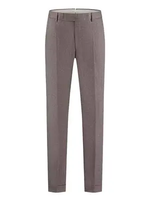 PT TORINO Pressed-crease Tailored Trousers - Brown