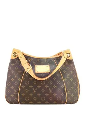 LOUIS VUITTON Galliera Handbag Monogram Canvas Pm Hobo Bag - Brown