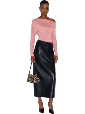 REFORMATION Landon Knit Top - Pink