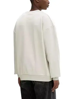Dickies X Harley-davidson® Embroidered Crew-neck Sweatshirt - Neutrals