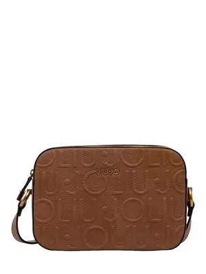 Liu Jo Medium Logo-embossed Cross Body Bag Brown