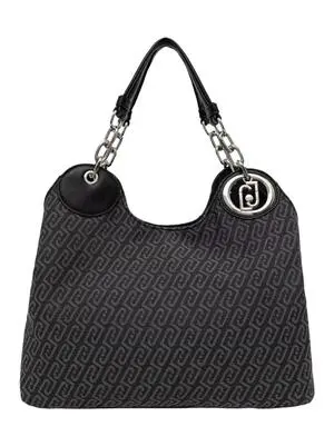 LIU JO Medium Monogram-print Tote Bag