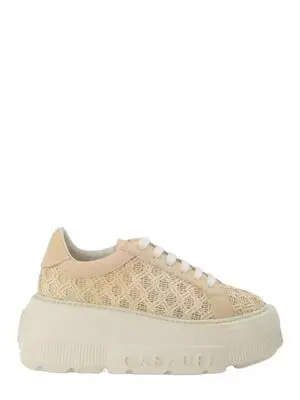 Casadei Nexus Cicladi Woven-effect Chunky Sneakers - Neutrals