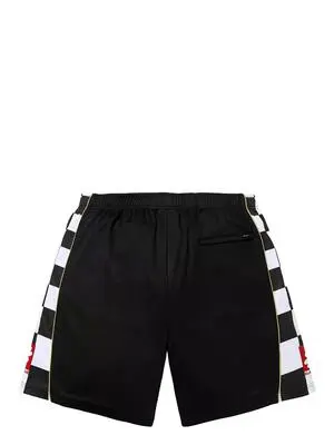 Supreme Checkerboard Soccer Shorts - Black