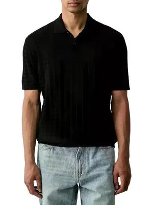 ARMANI EXCHANGE Check-pattern Polo Shirt
