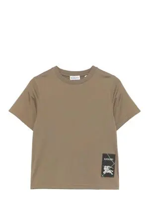 Burberry Logo-tag T-shirt - Brown