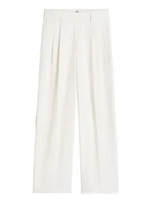 TOTEME Wide-leg Tailored Pants - White