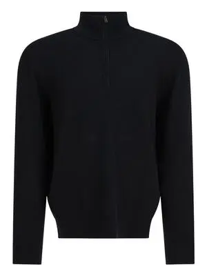 Vince Half-zip Knitwear - Black