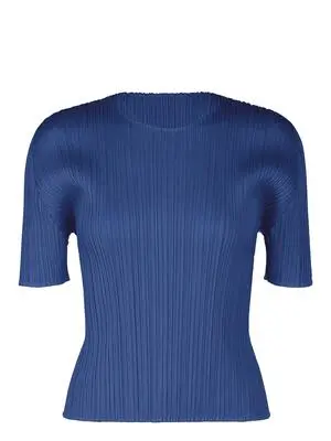 Issey Miyake Short-sleeved T-shirt Blue