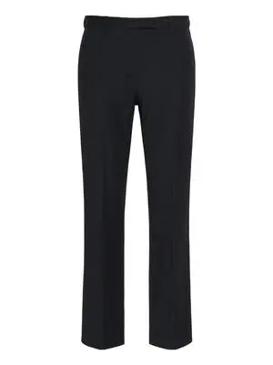 Max Mara Umanita Straight-leg Tailored Pants - Midnight Blue
