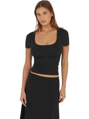SASHA THERESE Celine Top - Black