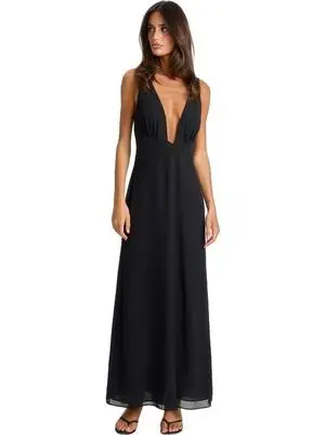 SASHA THERESE Juno Maxi Dress - Black