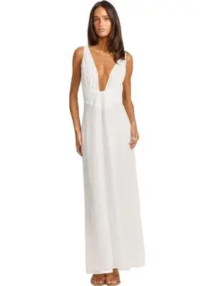 SASHA THERESE Juno Maxi Dress - White
