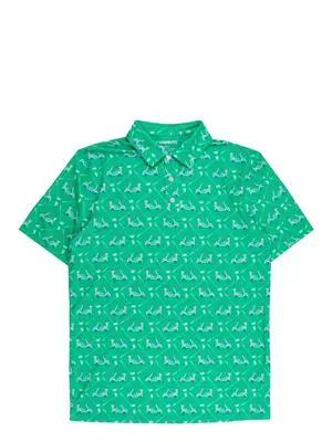 RUGGEDBUTTS Knit Short Sleeve Performance Polo Course Cruiser