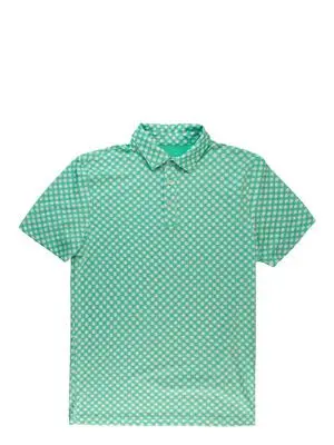 RUGGEDBUTTS Knit Short Sleeve Performance Polo Tiny Tee Time