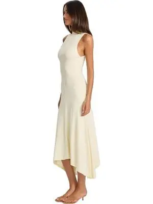 SASHA THERESE Maeve Midi Dress - Butter