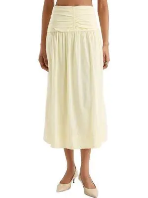 Merlette Ceniza Skirt - Straw
