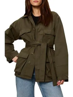 Sanctuary Reissue Cotton Field Jacket - Green