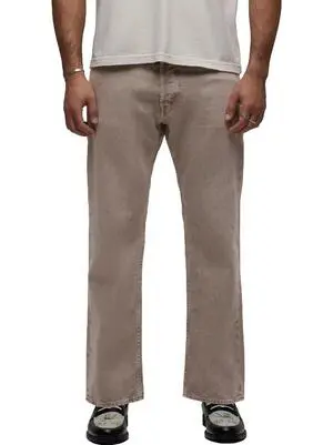 Hudson Jeans Rylan Relaxed Straight Leg Jeans - Distress Brindle