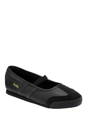 Gola Celestra Leather Mary Jane Sneaker Black/black