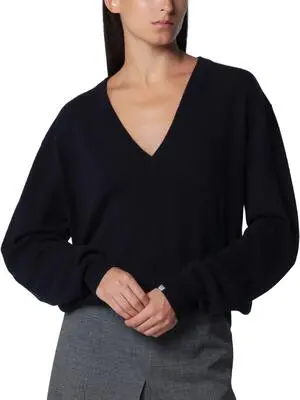 Extreme Cashmere Cashmere V-neck Sweater - Blue