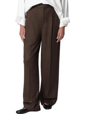 Loro Piana Wool And Cashmere Check-pattern Trousers - Multicolor