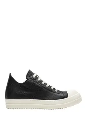 RICK OWENS Rick Owens Low Top Calf Leather Sneakers