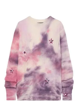 Amiri Tie & Dye Stars Sweater - Multicolor