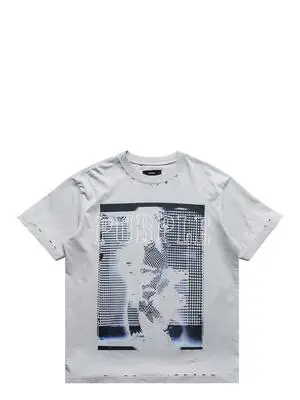 PURPLE BRAND Heavyweight Jersey Short-sleeve Tee - Grey