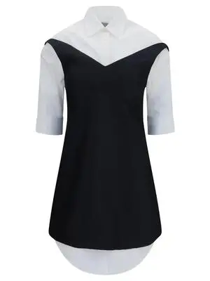 BALENCIAGA Hybrid Shirt Dress 'black'