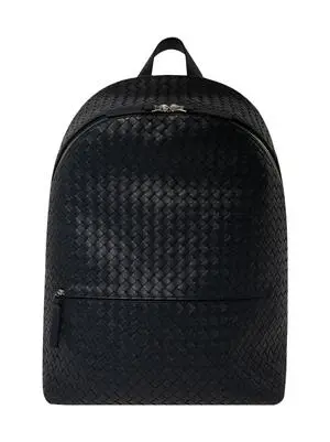 Bottega Veneta Intrecciato 1975 Backpack - Black