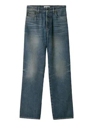 Miu Miu Denim Pantalone 'bleu - Blue