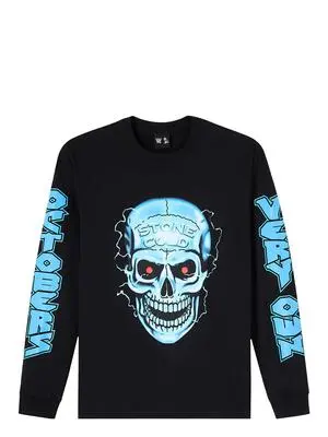 OVO X Wwe Stone Cold Long-sleeve Tee - Black